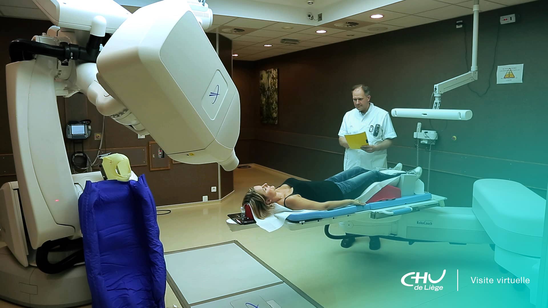 Le Cyberknife du CHU de Liège